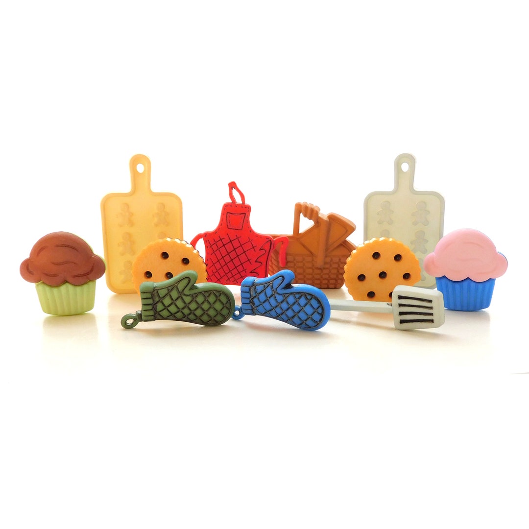 Baking Buttons by Buttons Galore // Novelty Cooking and Baking ...