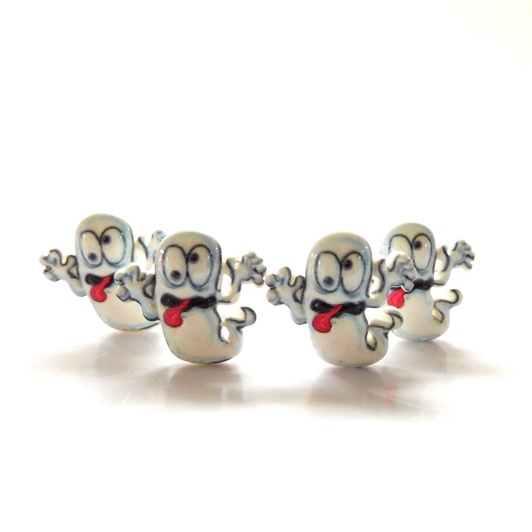 Goofy Ghost Flat Back Embellishments / Fall Halloween Flat Back ...