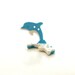 Dolphin Buttons by Dill / Ocean Creature Sew Through - Etsy