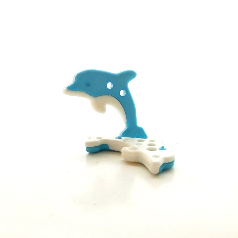 Dolphin Buttons by Dill / Ocean Creature Sew Through Embellishments ...