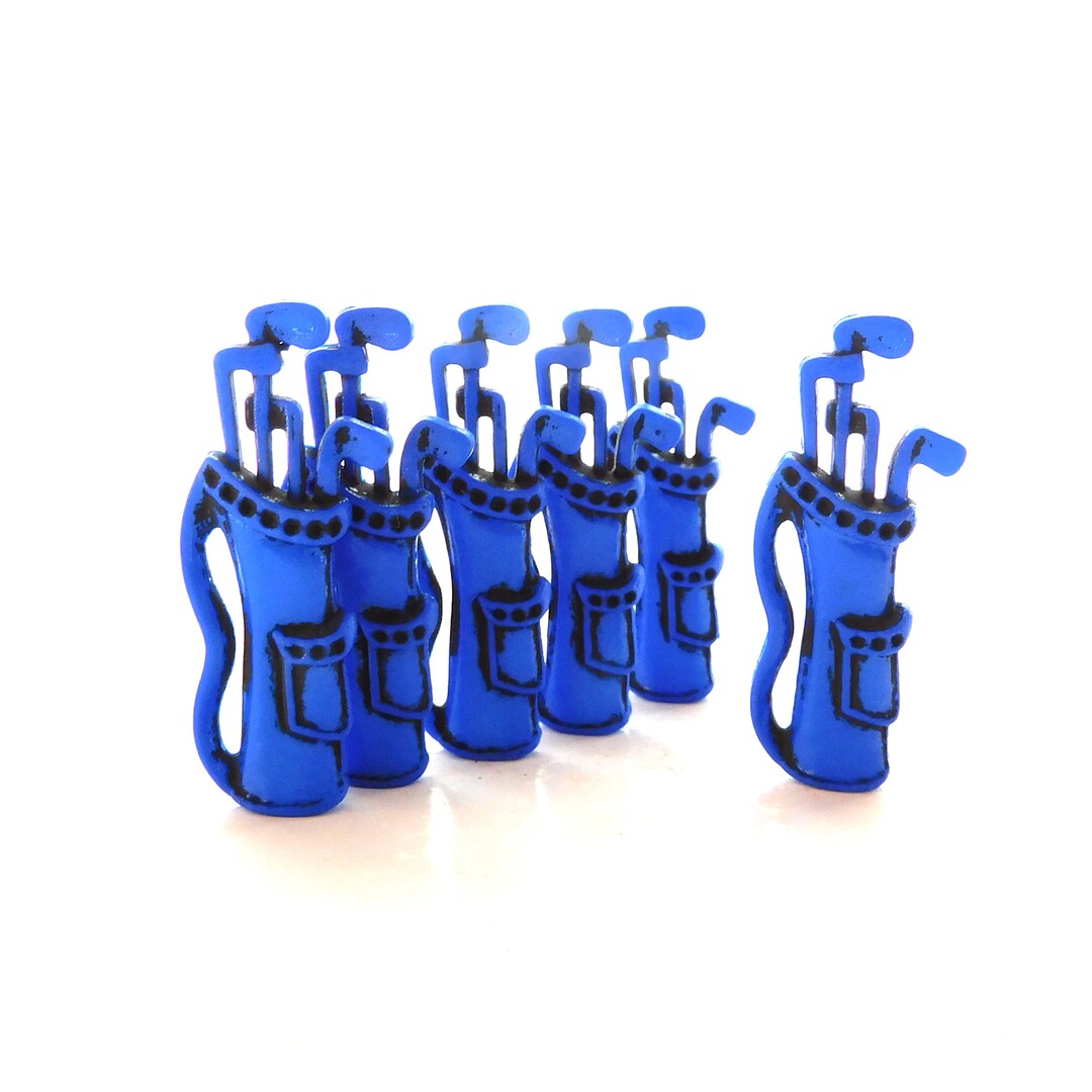 Golf Club Buttons by Buttons Galore // Sports Craft Embellishments ...