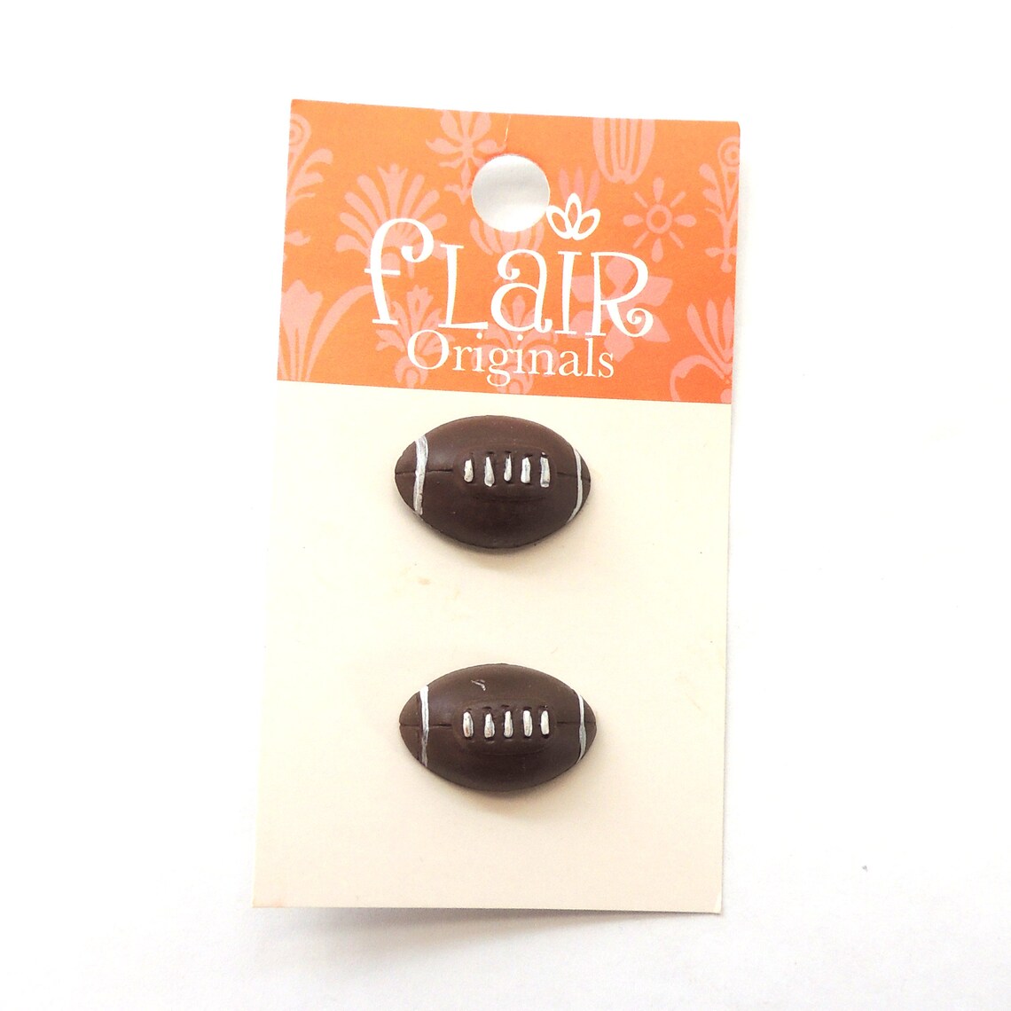 Large Football Buttons by Flair Originals: Novelty Sports ...