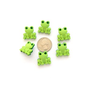 Frog Buttons by Buttons Galore / Novelty Animal Embellishments - Etsy