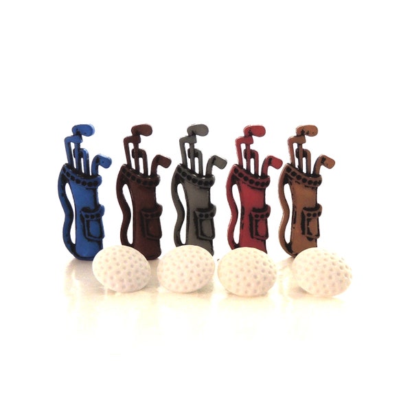 Golf Buttons - Etsy