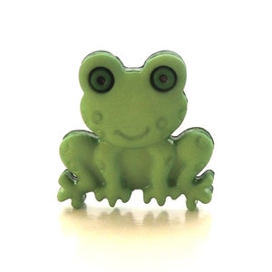 Frog Buttons by Buttons Galore / Novelty Animal Embellishments - Etsy