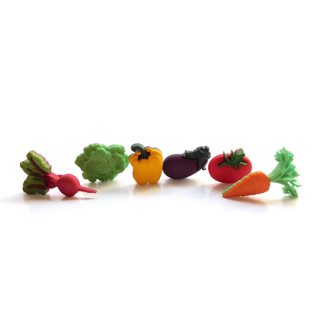 Fresh Produce Buttons by Dress It up // Jesse James Vegetable ...