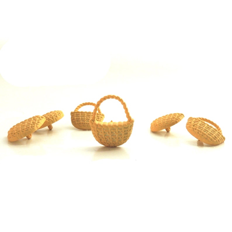Basket Buttons - Buttons Galore / Novelty Sewing Embellishments - Etsy