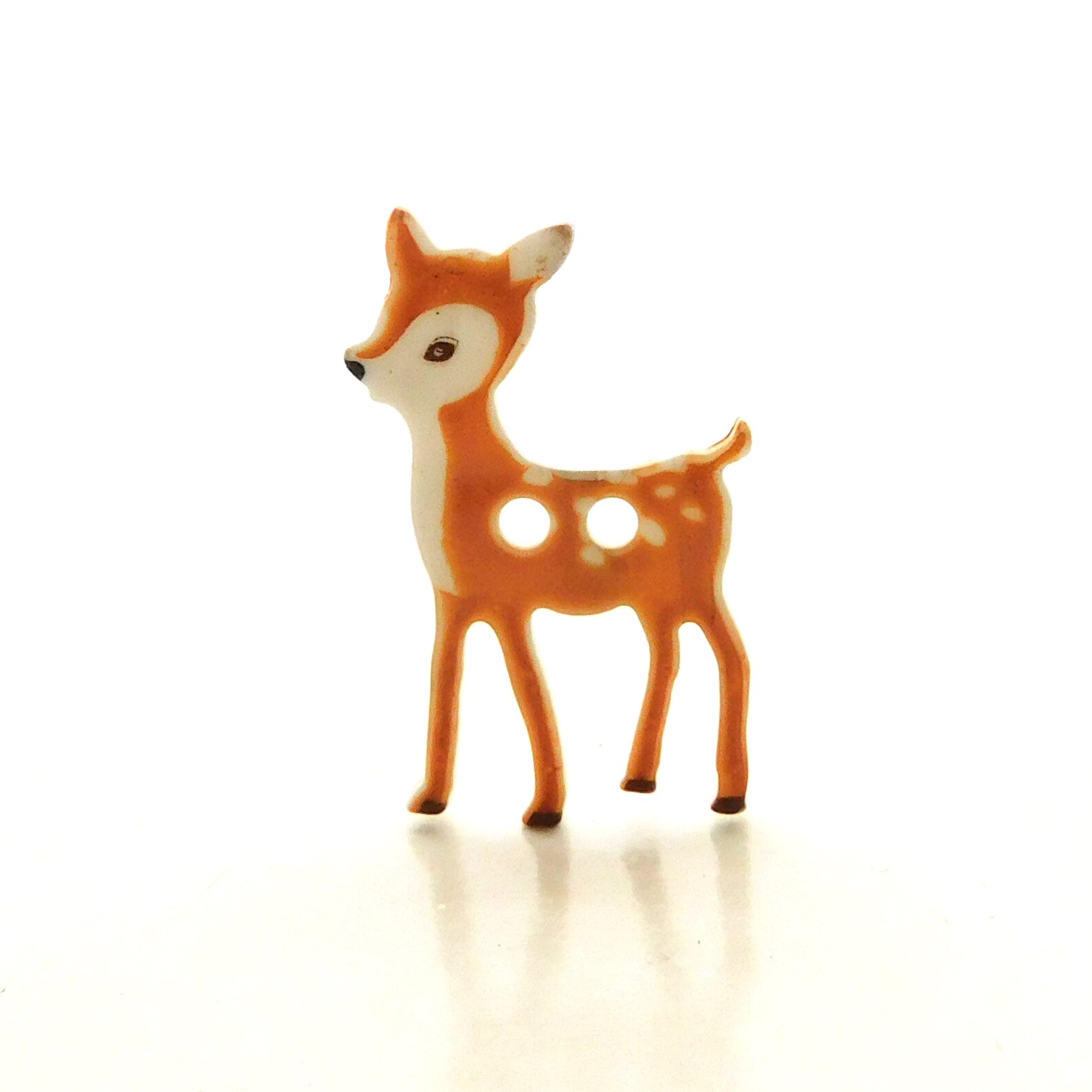 Deer Buttons by Dill / Woodland Creature Sew Through - Etsy