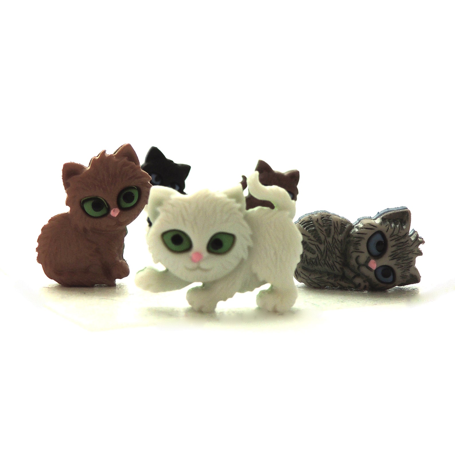 Kitten Kaboodle Cat Buttons by Dress It up / Jesse James | Etsy