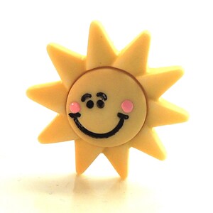 Smiling Suns Buttons - Buttons Galore / Novelty Celestial ...