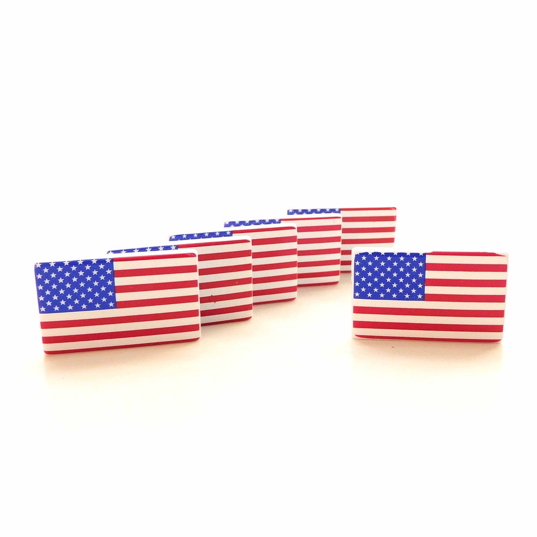 Large American Flag Buttons by Buttons Galore // Old Glory Craft ...
