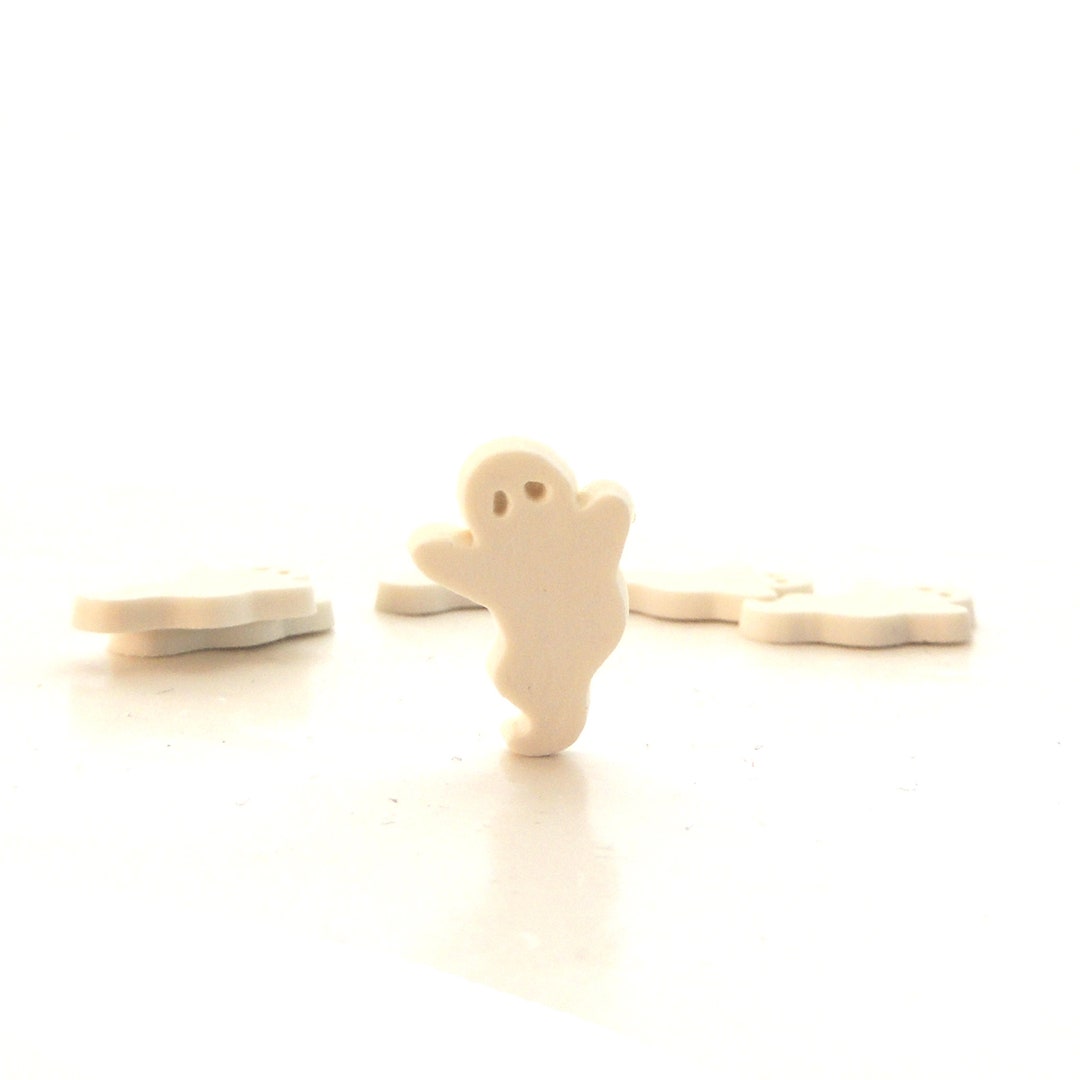 Flatback Ghost Embellishments by Buttons Galore / Halloween Flat Back ...