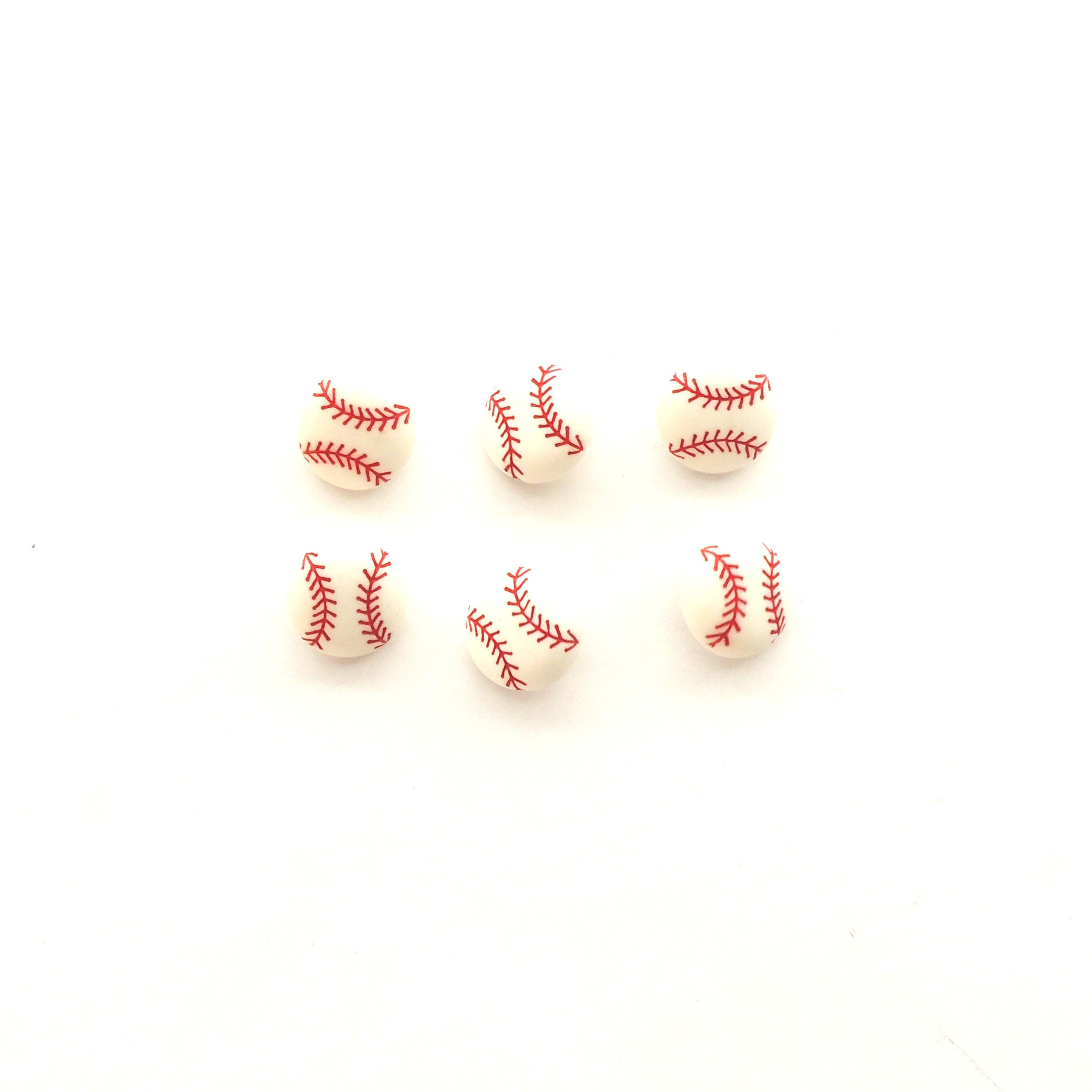 Large Baseball Buttons by Buttons Galore // Softball Team | Etsy