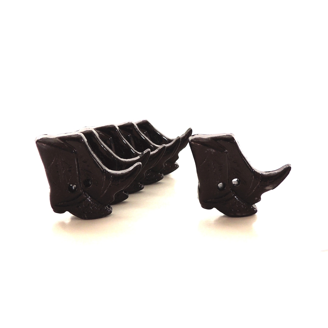 Black Cowboy Boots Buttons by Buttons Galore / Novelty Western Footwear ...