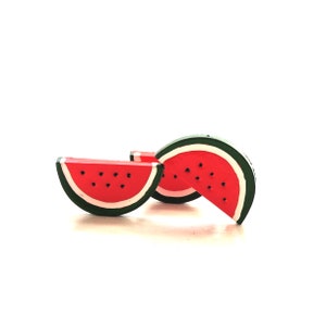 Watermelon Buttons by Buttons Galore / Novelty Sewing Scrapbooking ...
