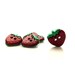 Strawberry Buttons by Buttons Galore / Fruit Craft Embellishment Set of ...