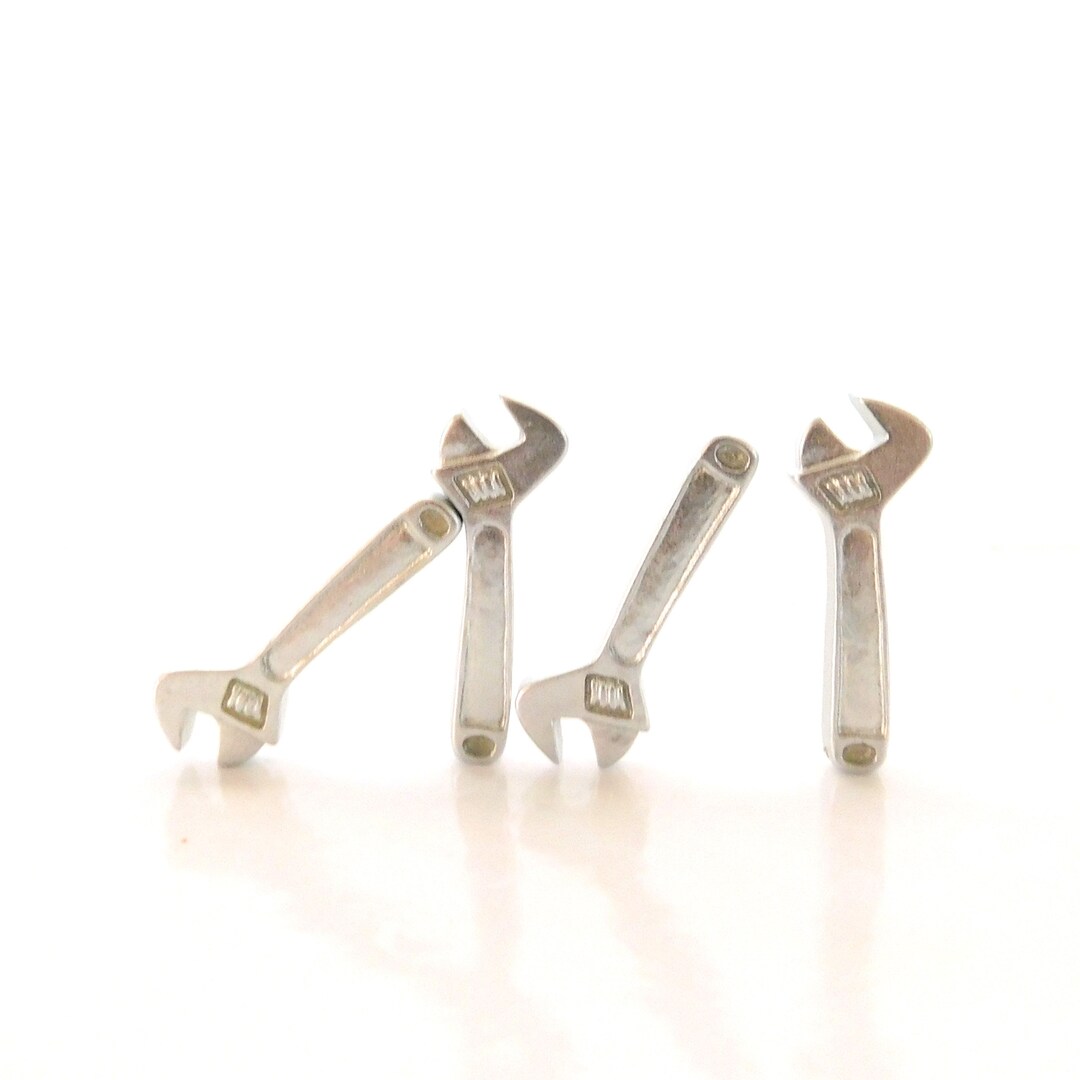 Wrench Flat Back Embellishments / Tool Flatback Decorations - Set of ...