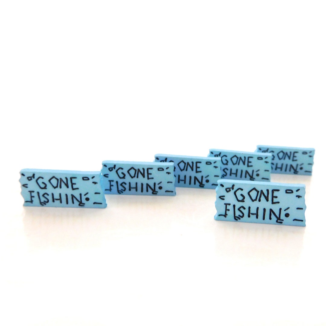 Gone Fishin' Sign Buttons by Buttons Galore: Father's Day Crafts - Set ...