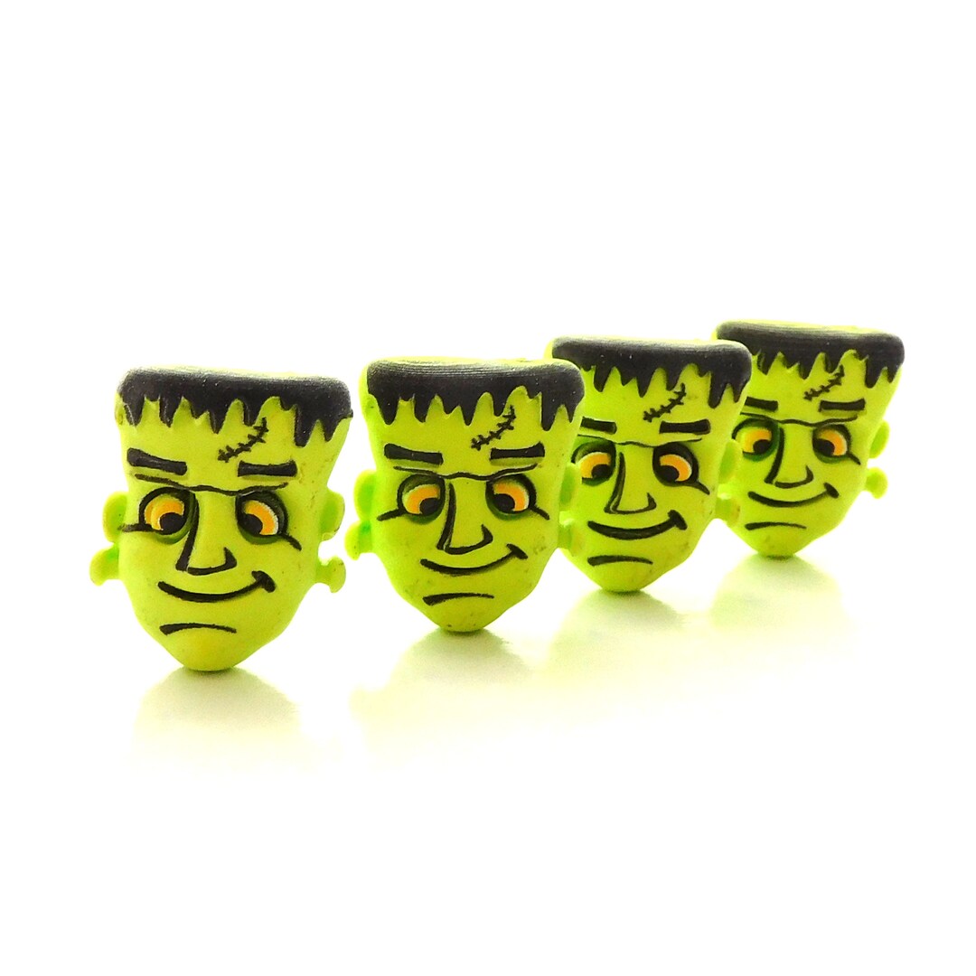 Silly Frankenstein Flat Back Embellishments: Halloween Craft ...