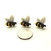 Bee Buttons by Buttons Galore // Novelty Sewing Scrapbooking Flying ...