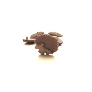 Hedgehog Buttons by Dress It up // Animal Pet Embellishment - Set of ...
