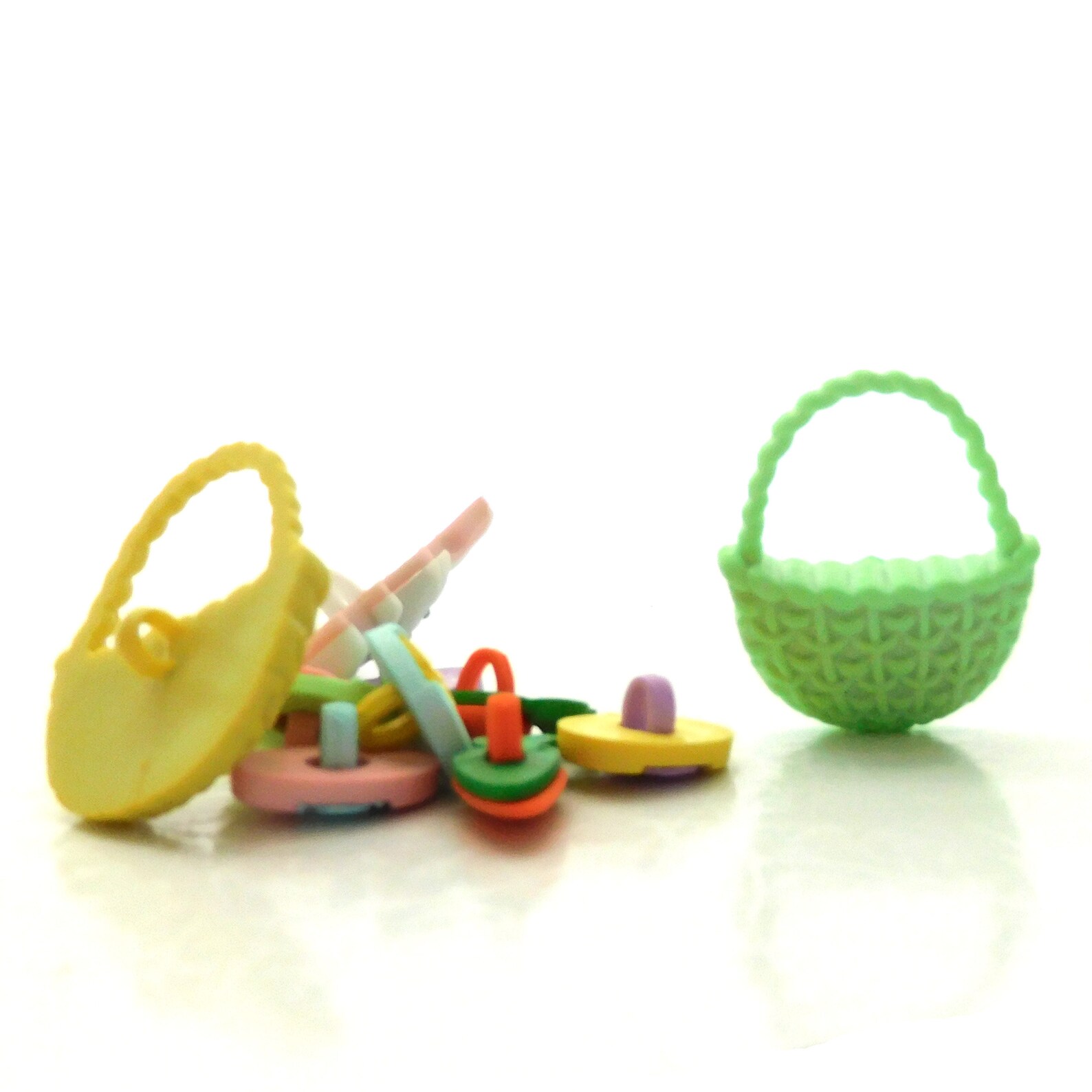 Easter Bunny Button Set by Shelly's Buttons and More / Spring Craft ...
