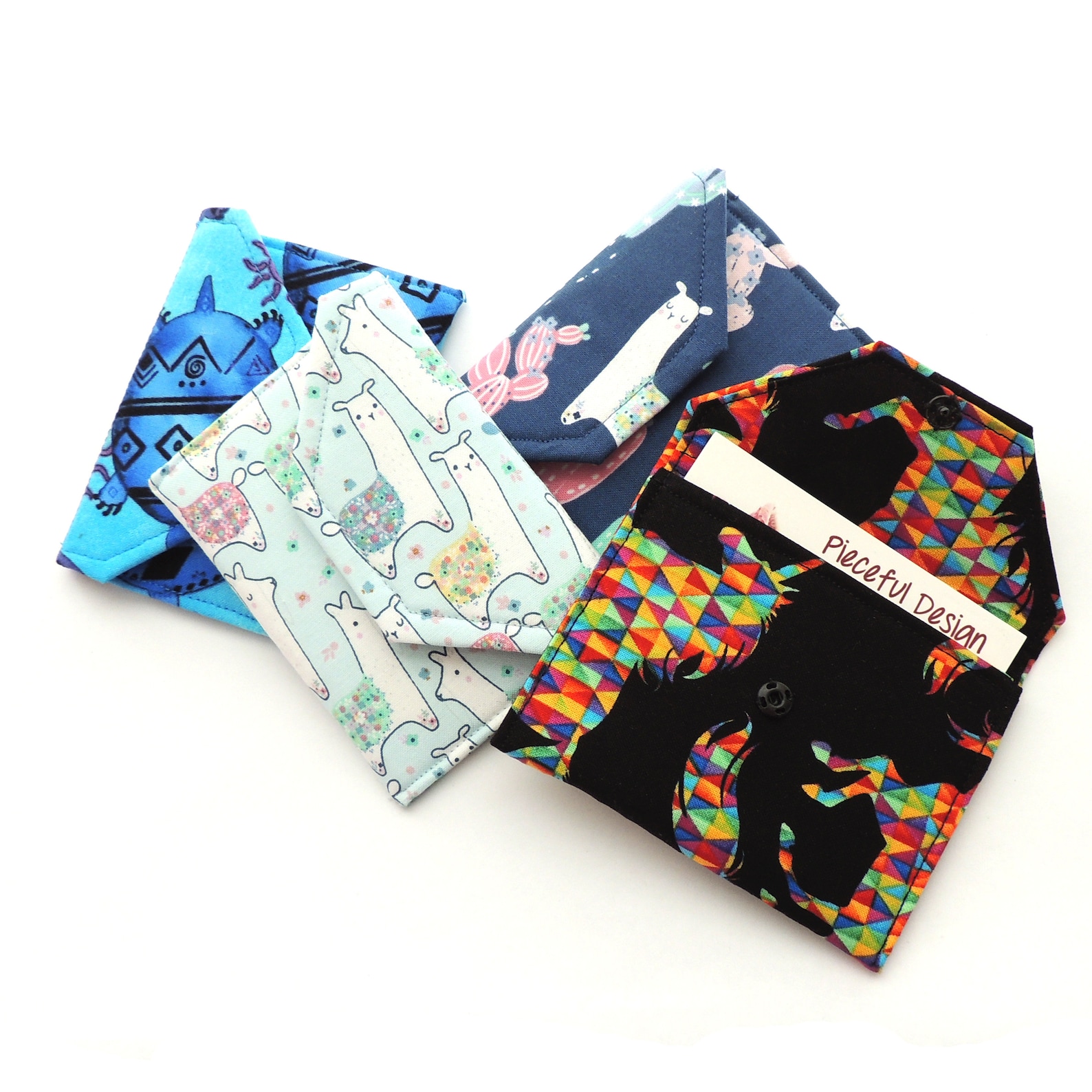 Animal Print Gift Card Holder: Reusable Fabric Money Holder - Etsy