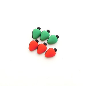 Matte Christmas Light Buttons - Buttons Galore / Christmas ...
