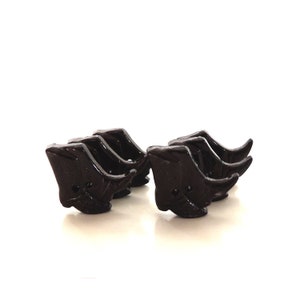 Black Cowboy Boots Buttons by Buttons Galore / Novelty Western Footwear ...