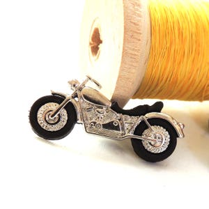 Motorcycle Buttons by Dress It up // Biker Craft Embellishments Set of ...