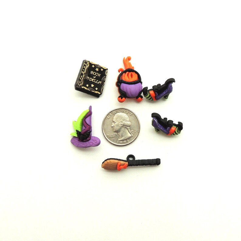 Witches Spell Buttons by Dress It up / Novelty Halloween - Etsy
