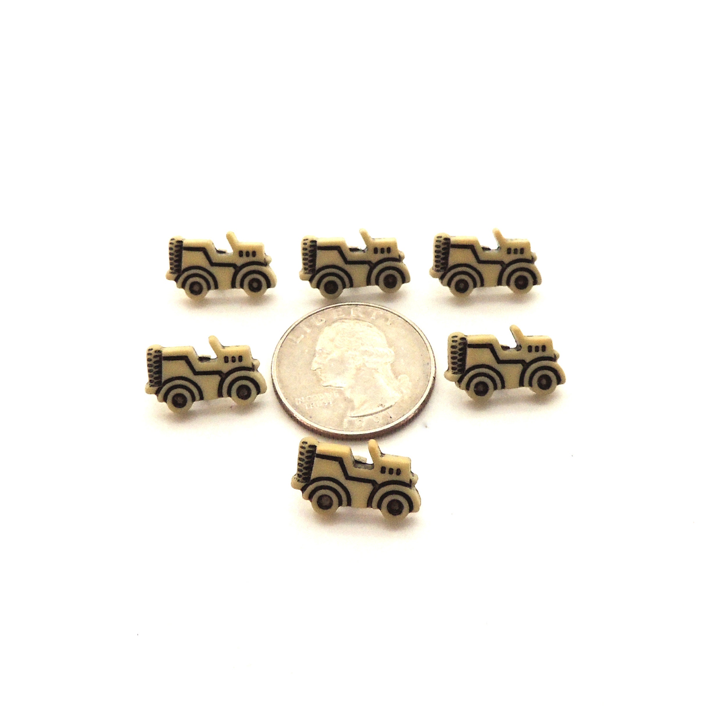 Off Road Vehicle Buttons by Buttons Galore / Novelty Sewing | Etsy