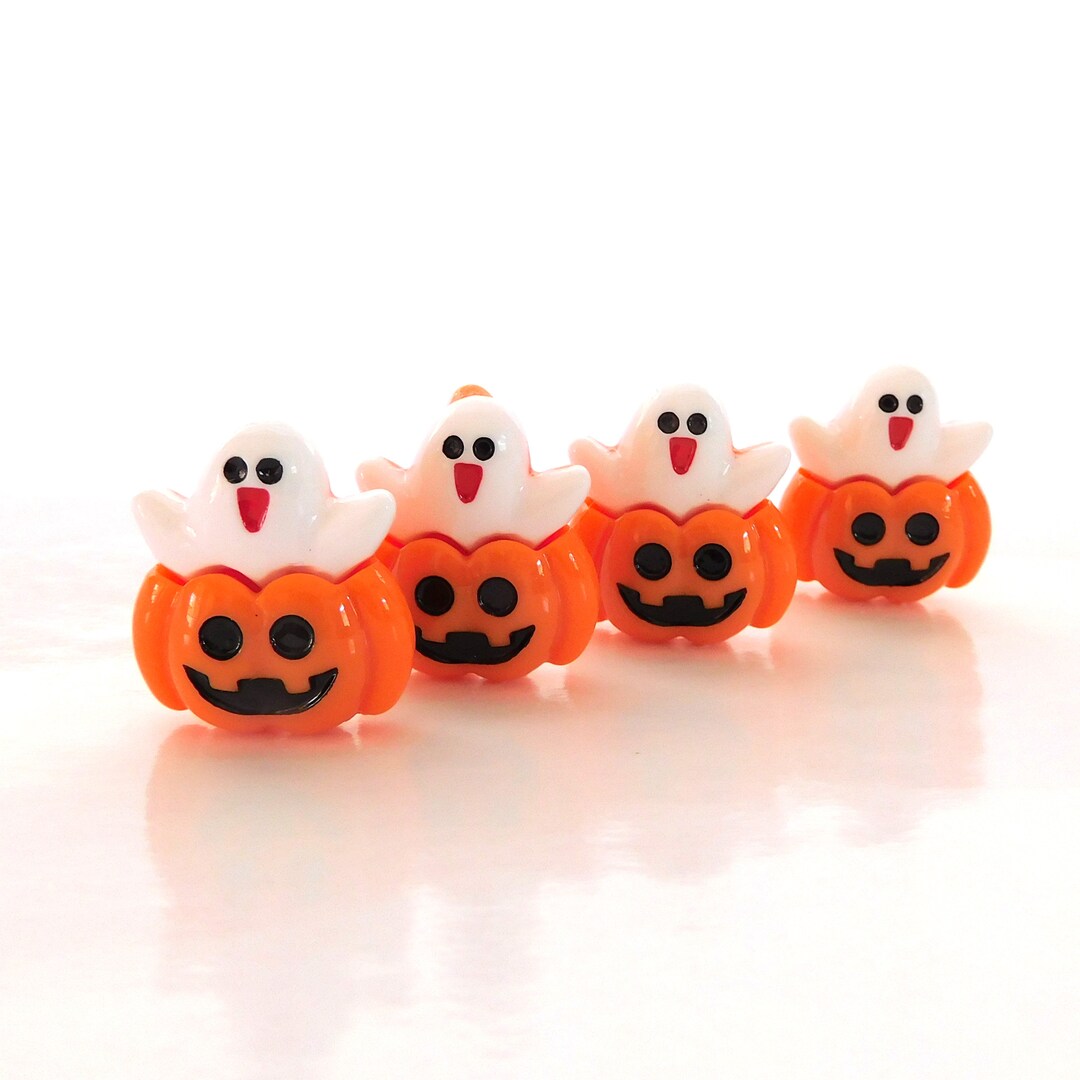 Ghost in Jack O'lantern Flat Back Embellishments / Fall Halloween ...