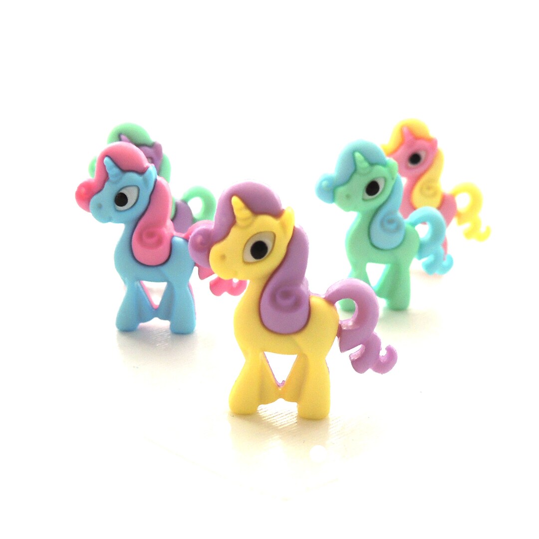 Unicorn Squad Buttons by Dress It Up: Novelty Fairy Tale Crafts - Etsy