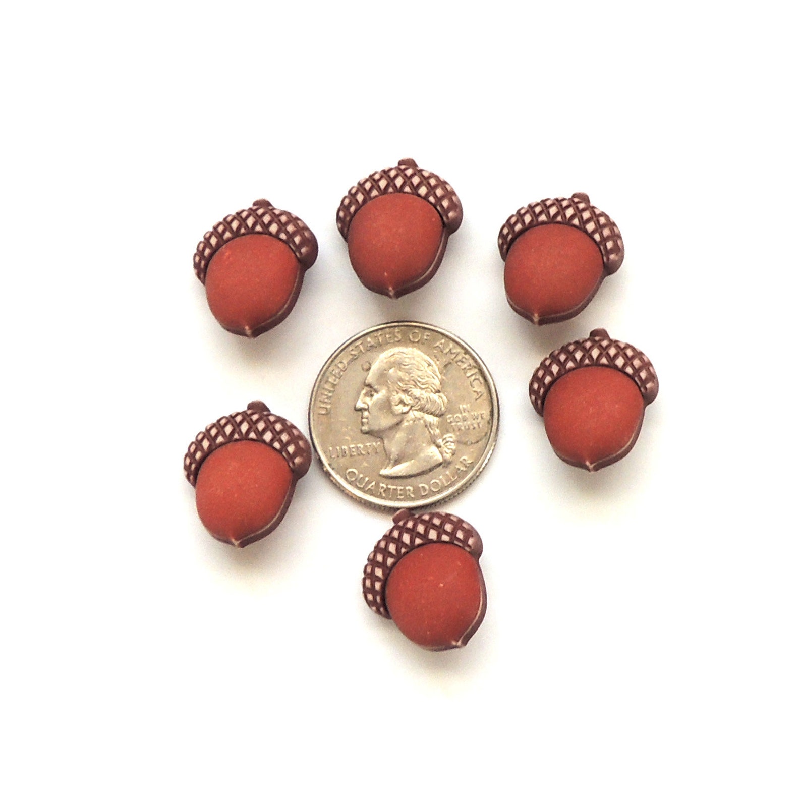 Acorn Buttons Buttons Galore / Sewing Crochet Knit Novelty Buttons Fall ...