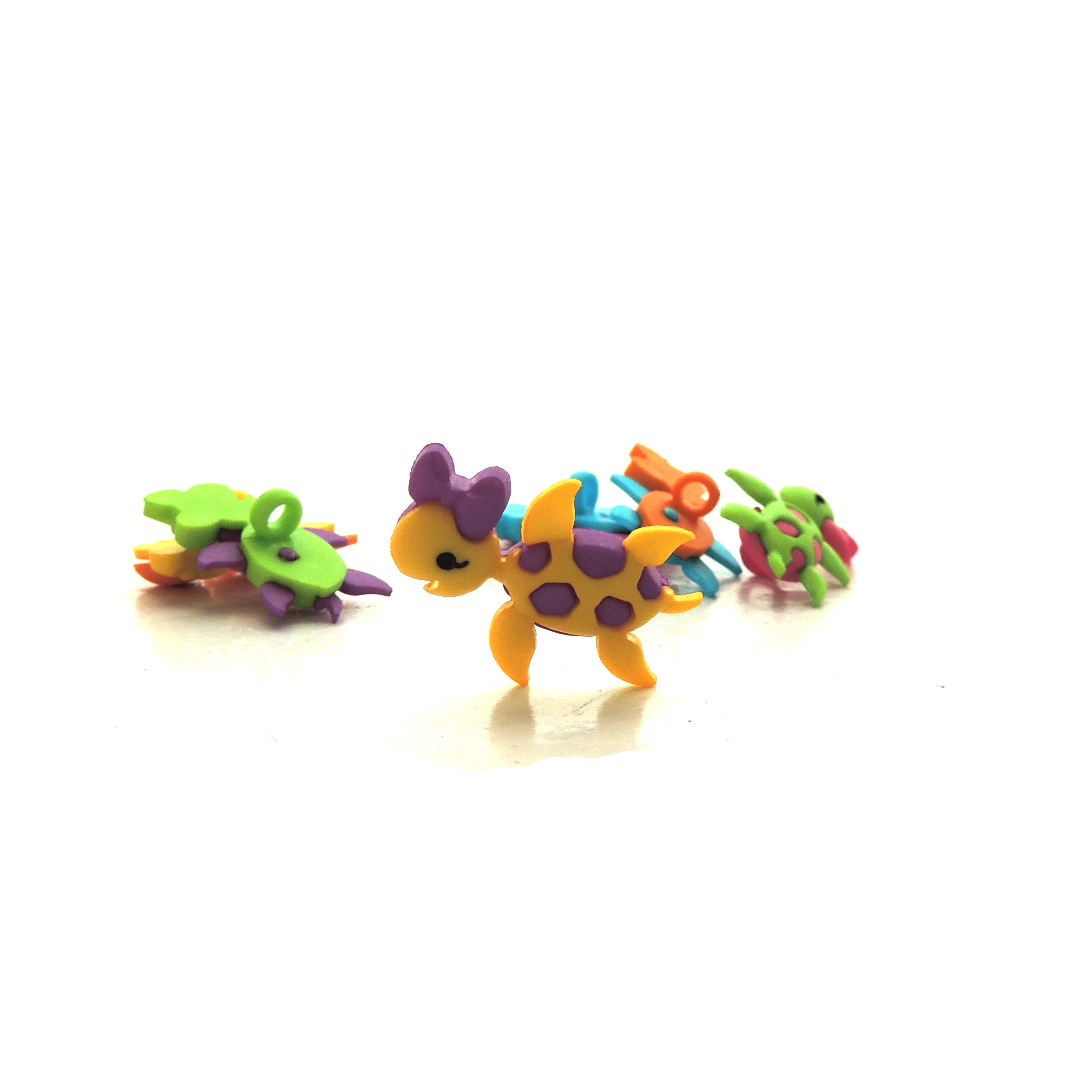 Sea Turtle Buttons by Dress It up // Rainbow Ocean Creatures ...
