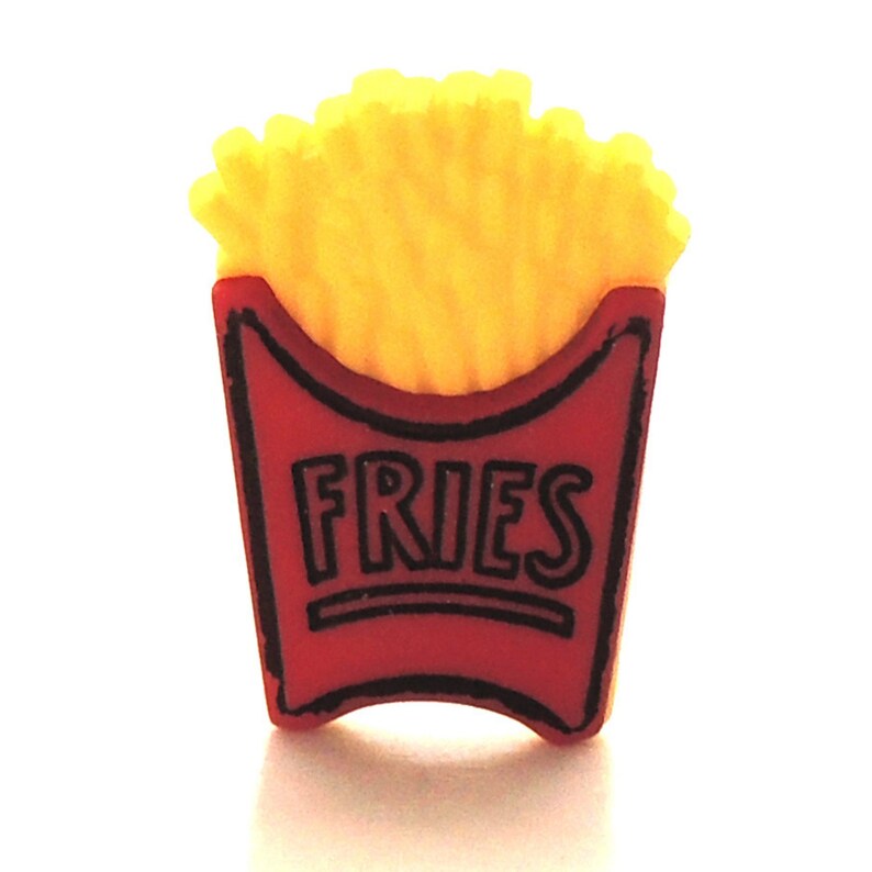 French Fry Buttons by Dress It up //jesse James Novelty Fast - Etsy