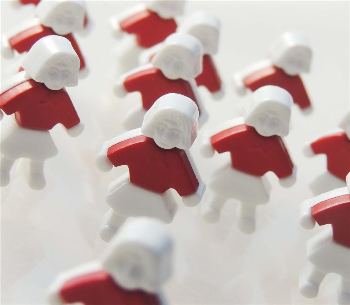 Little Girl Buttons by Buttons Galore // Sewing Novelty | Etsy