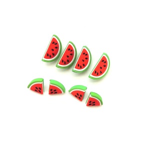 Watermelon Buttons by Dress It up // Jesse James Fruit Garden Crafts ...