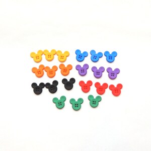 Sew Thru Mickey Buttons by Dress It up / Officially Licensed Disney ...