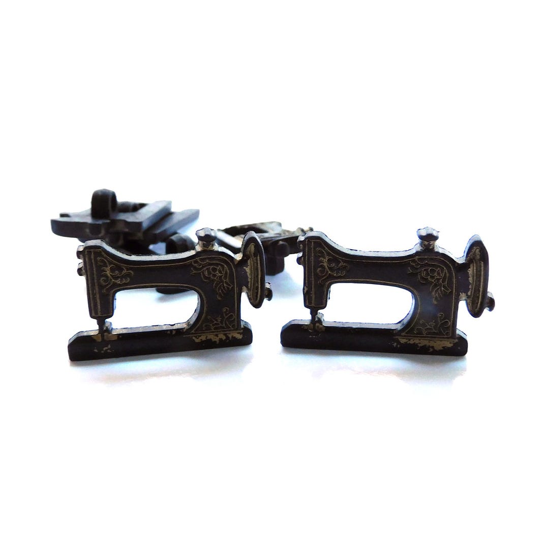 Black Sewing Machine Buttons by Buttons Galore: Novelty Shank Buttons ...