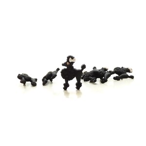 Poodle Buttons Dress It up / Jesse James Novelty Dog Embellishments ...