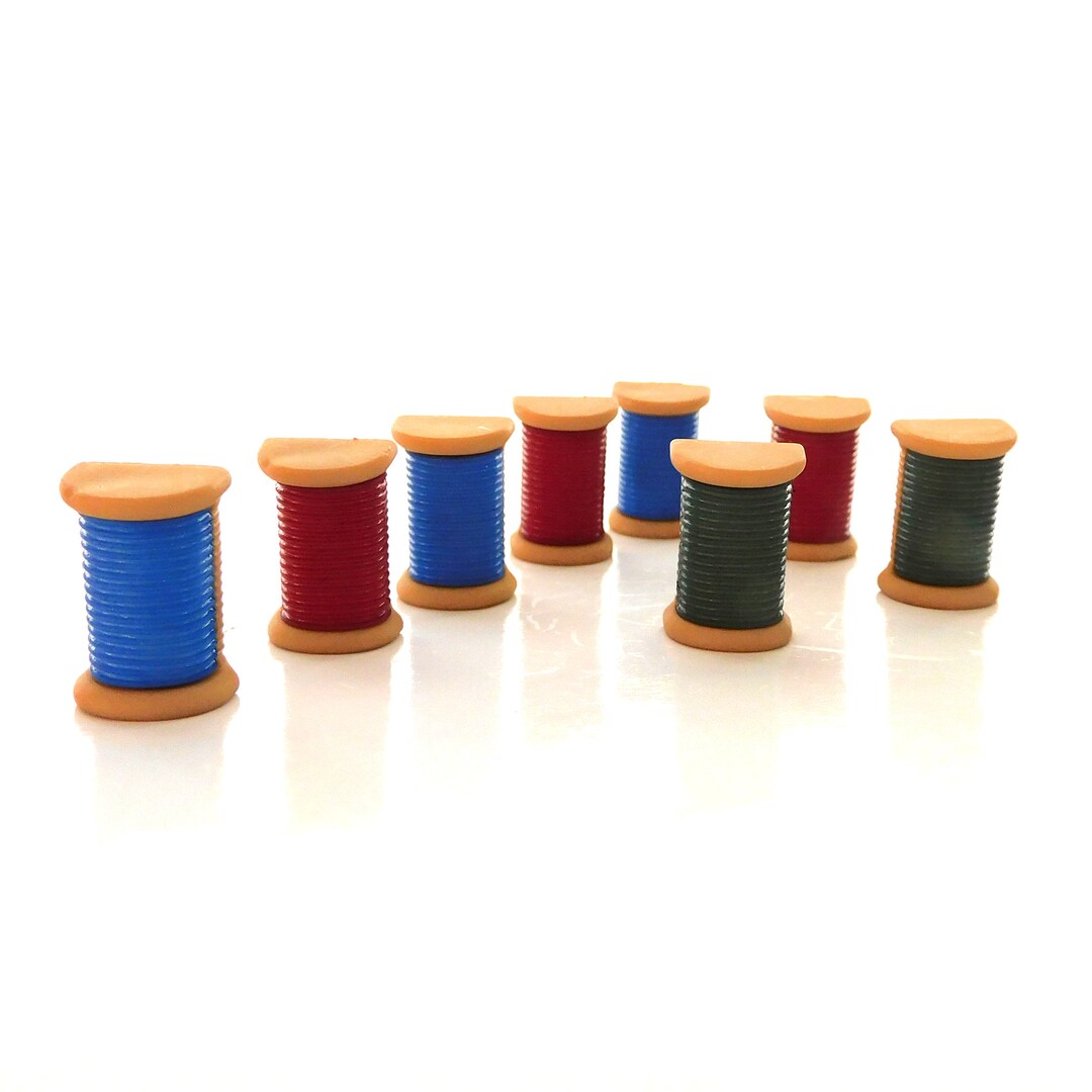 Sewing Spool Buttons by Shelly's Buttons / Novelty Thread Sewing ...