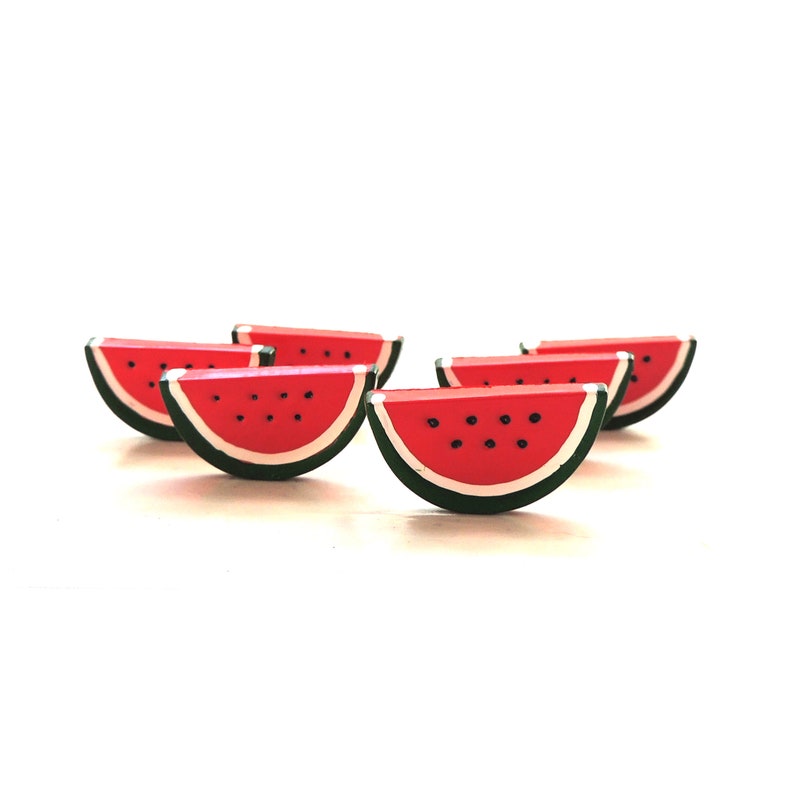 Watermelon Buttons by Buttons Galore / Novelty Sewing Scrapbooking ...