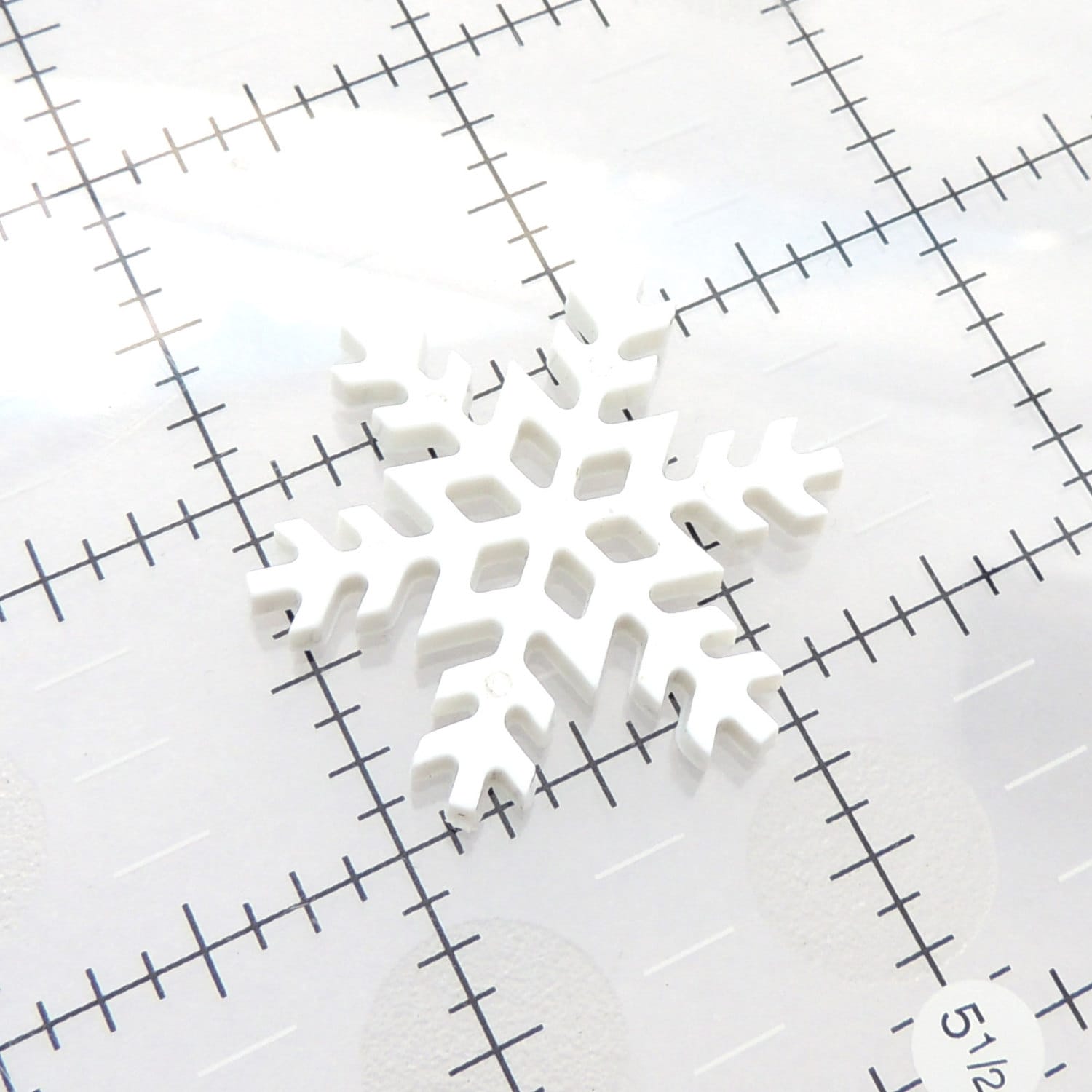 Large Snowflake Buttons by Buttons Galore // Winter Snow - Etsy