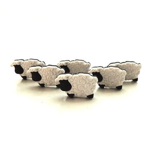 Sheep Buttons - Buttons Galore / Novelty Farm Animal Embellishments ...