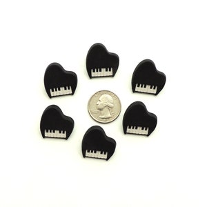 Piano Buttons by Buttons Galore // Baby Grand Embellishments - Etsy