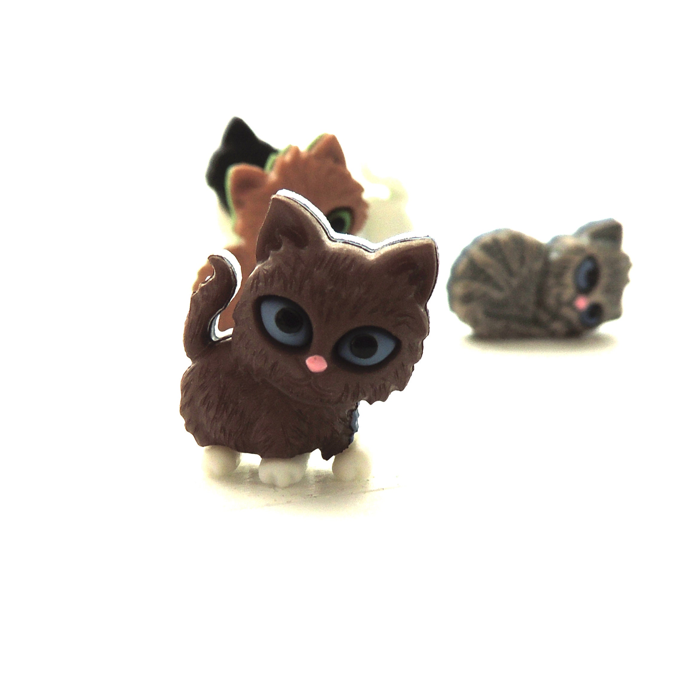 Kitten Kaboodle Cat Buttons by Dress It Up / Jesse James | Etsy