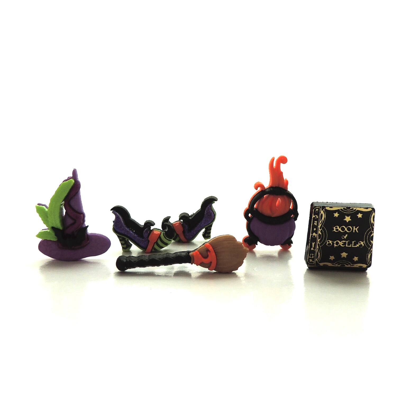 Witches Spell Buttons by Dress It up / Novelty Halloween Embellishments ...