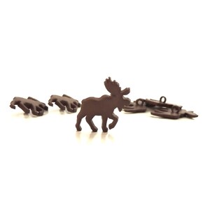 Moose Buttons by Dress It up // Wild Animal Novelty Embellishments ...